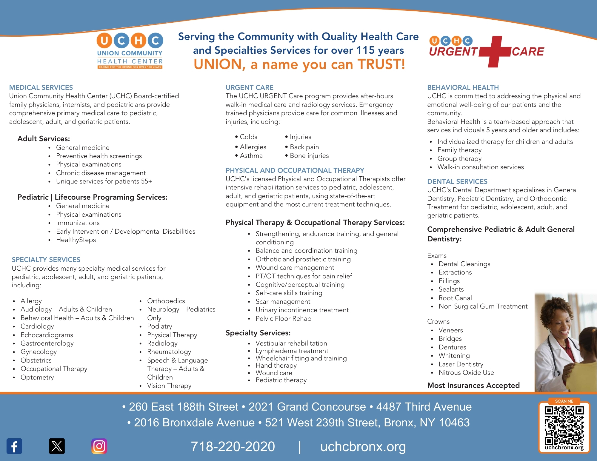 All Services - Union Community Health Center & Urgent Care | Bronx, NY